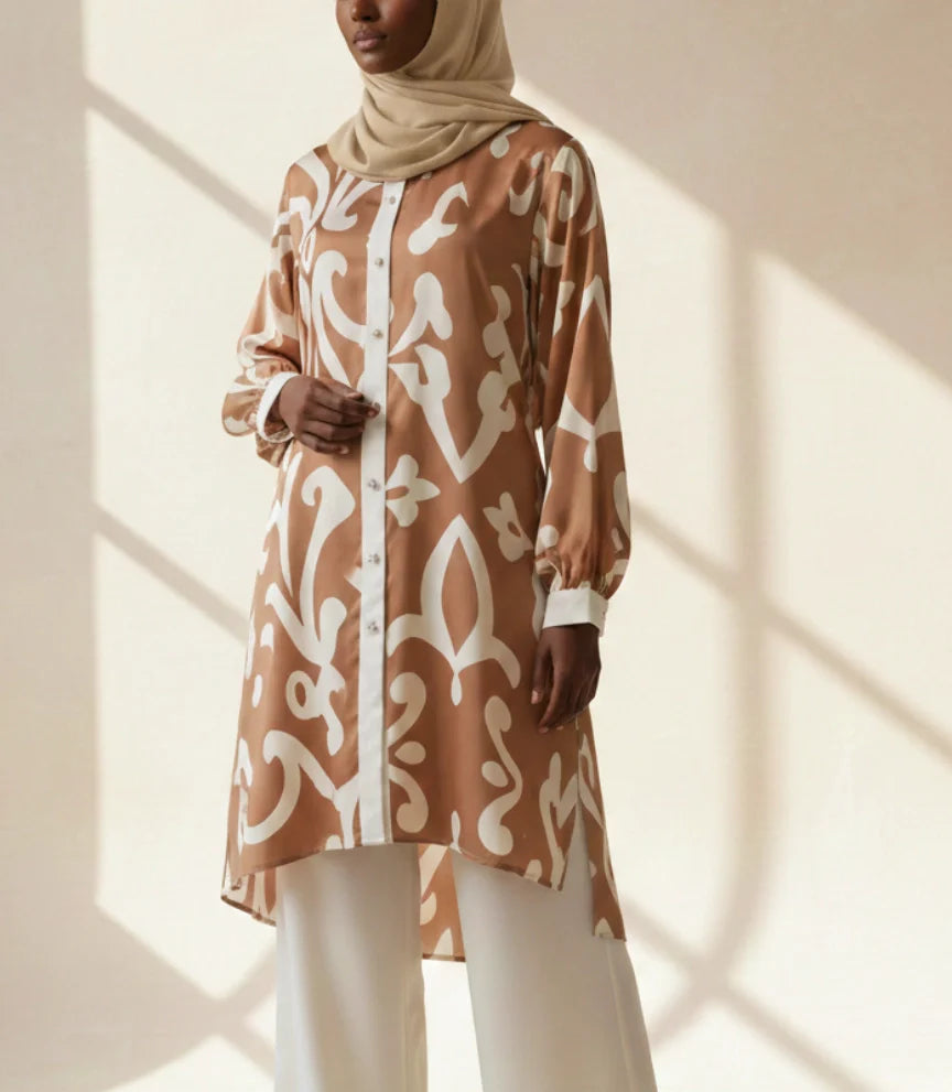 Modest Tunics & Long Tops | Vogue & Virtue Clothing